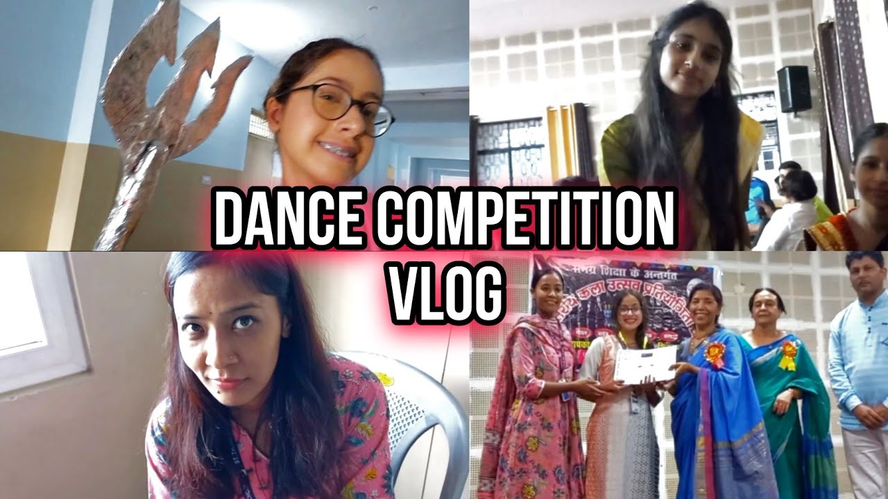 Dance Competition Vlog 2023| Kala Utsav 2023 Full Vlog| Deepika Kandpal ...