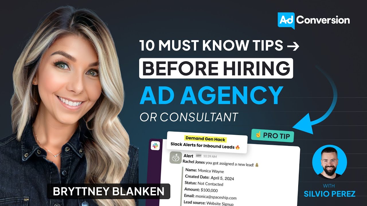 10 Tips You Need to Know Before Hiring Your Next Ad Agency or ...