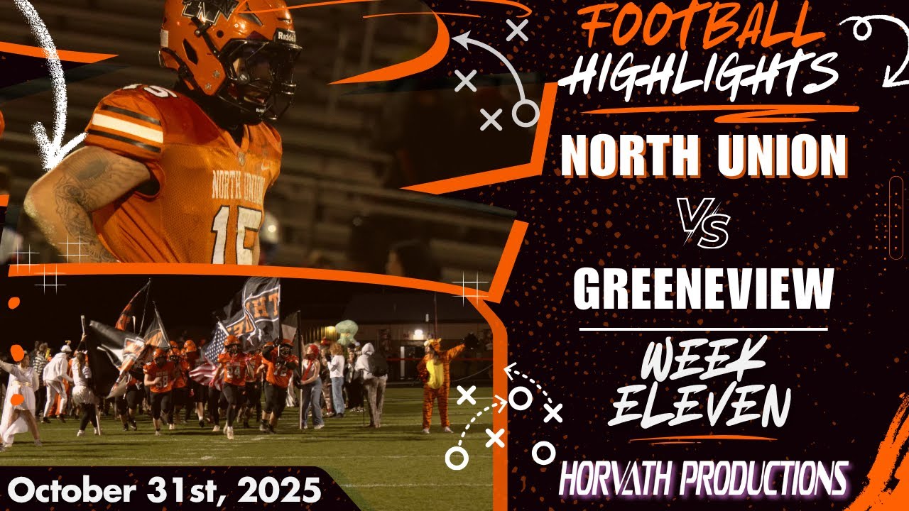 North Union Vs. Greeneview (Highlights) | Ohio High School Football ...