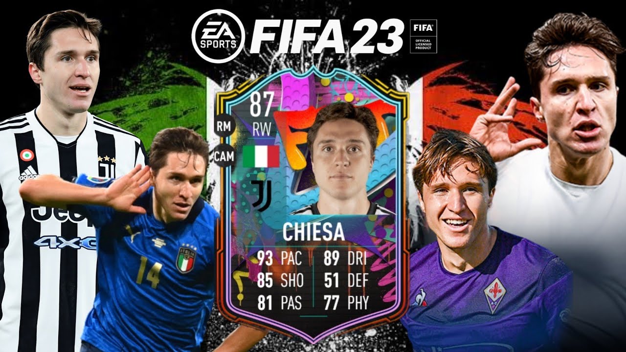 THE BEST ATTACKER IN THE GAME!!! OUT OF POSITION FEDERICO CHIESA PLAYER ...