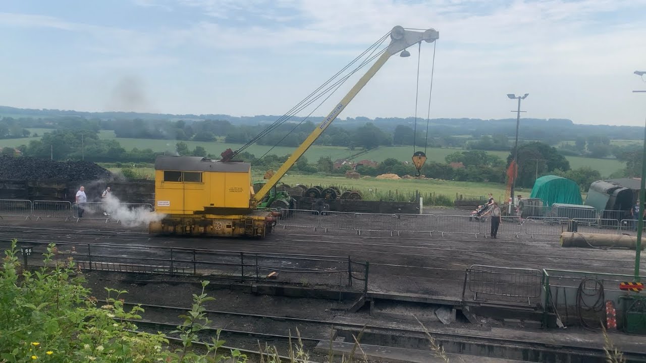 Taylor & Hubbard 10 Ton Steam Crane | DS.58 | Mid Hants Railway ...