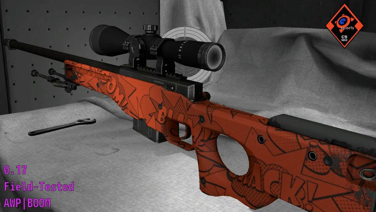 AWP BOOM Wear/Float - YouTube