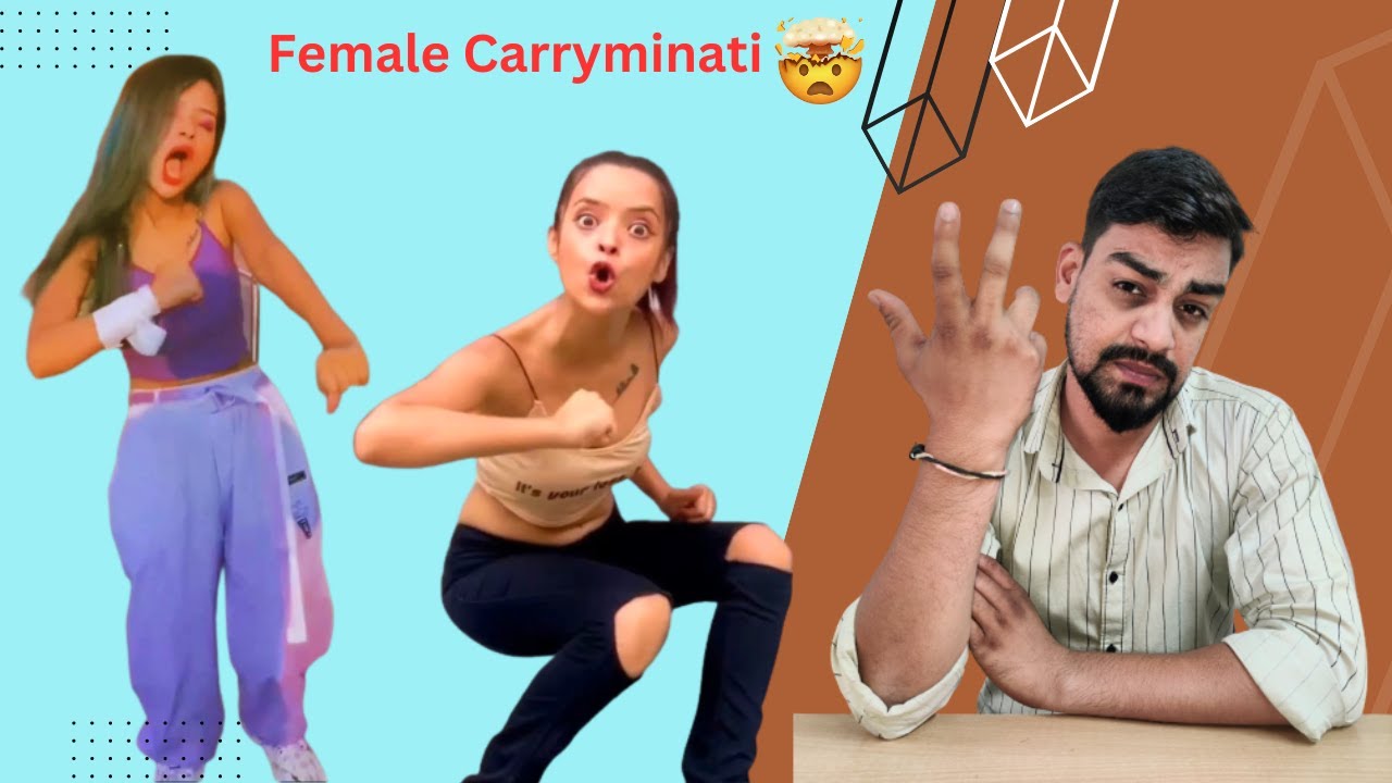 Female Carryminati | Roasting | LA Cardi | - YouTube