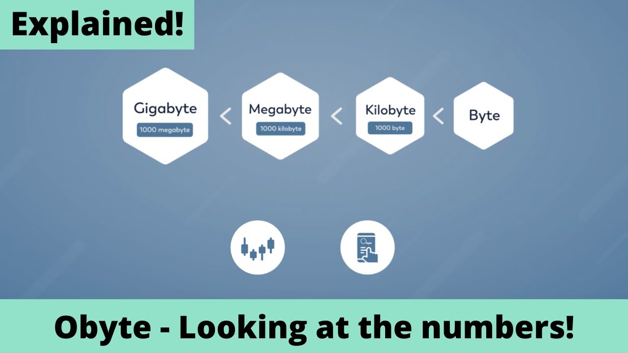 Obyte - Looking at the numbers - YouTube