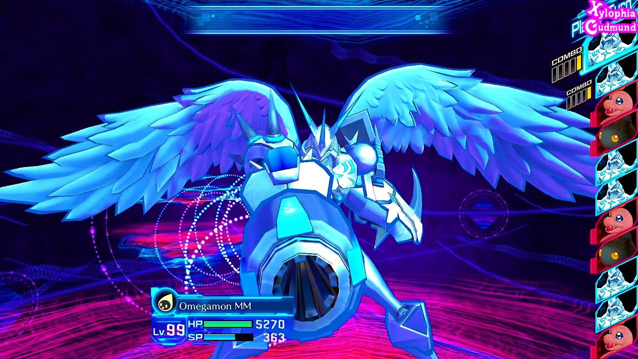 『Xylophia Gudmund』 Omegamon to Omegamon Merciful Mode Evolution Line ...