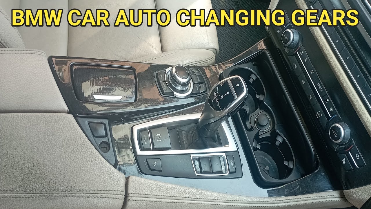BMW CAR AUTO CHANGING GEAR ⚙️ SHIFTING / Bmw Ka Gear Kaise lagta hai ...