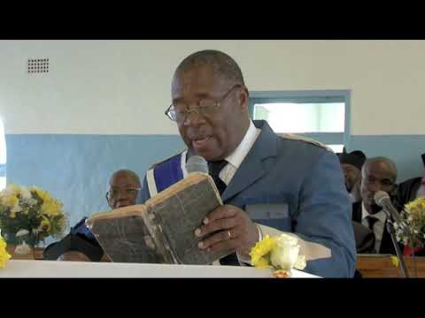 Father masango's funeral service of the late Archbishop Matsoso part 8 ...