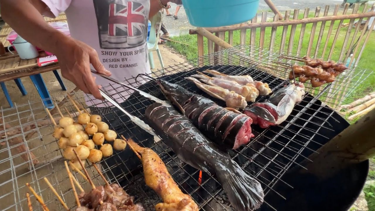 BBQ IKAN KELI SANTAI WAKTU PETANG - YouTube