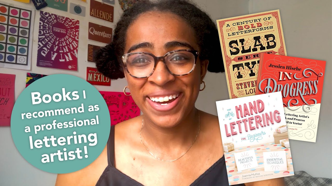 Best Books for Hand Lettering | My Recommendations Pt. 1 - YouTube