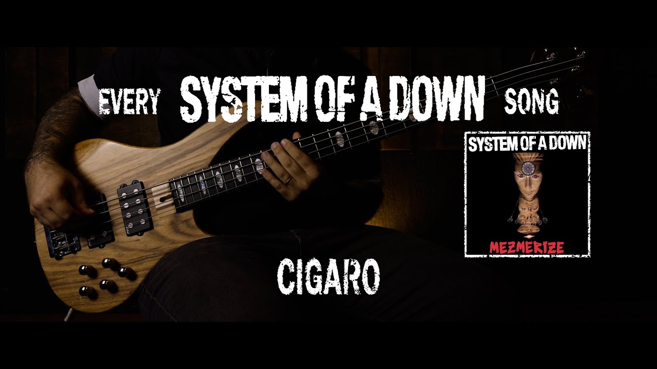 System of a Down - Cigaro [Bass Cover with Tabs] - YouTube