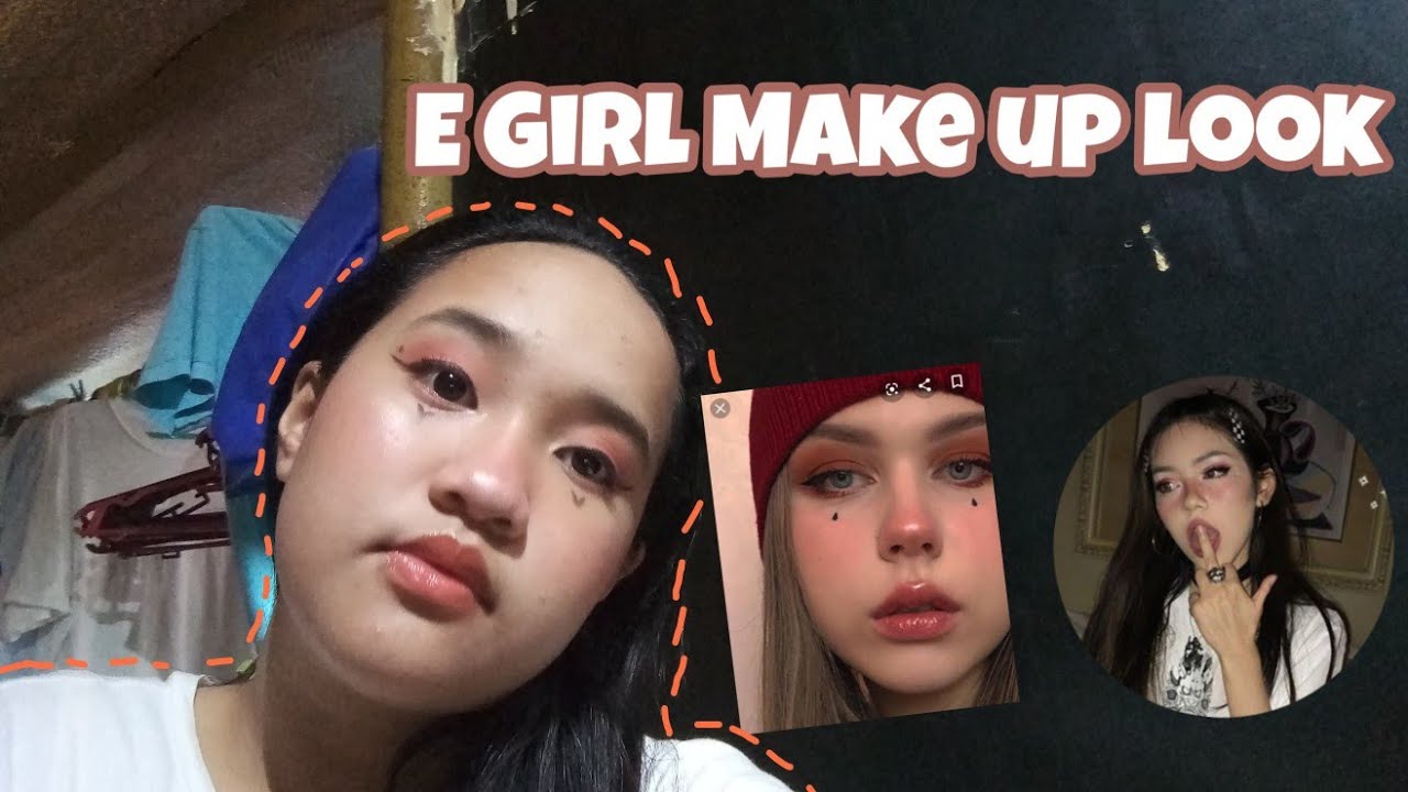 E GIRL MAKE UP LOOK - YouTube