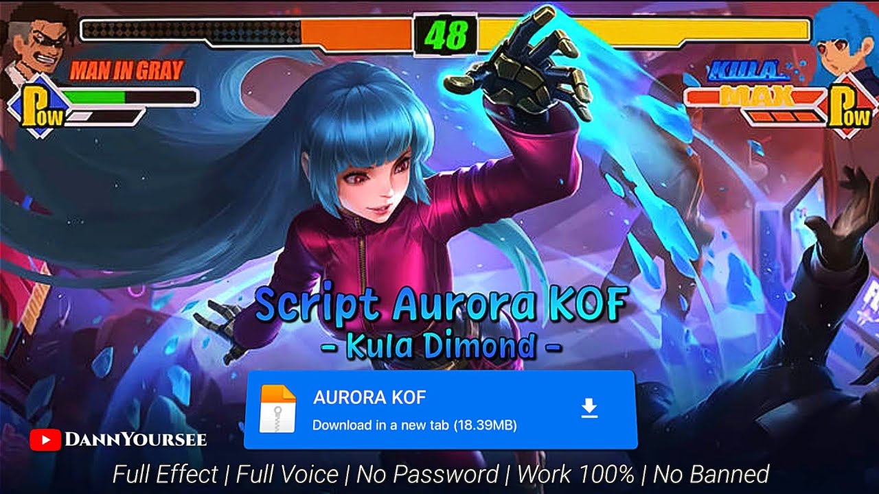 SCRIPT AURORA KOF - KULA DIMOND FULL EFFECT NO PASSWORD PATCH TERBARU MOBILE LEGENDS - YouTube