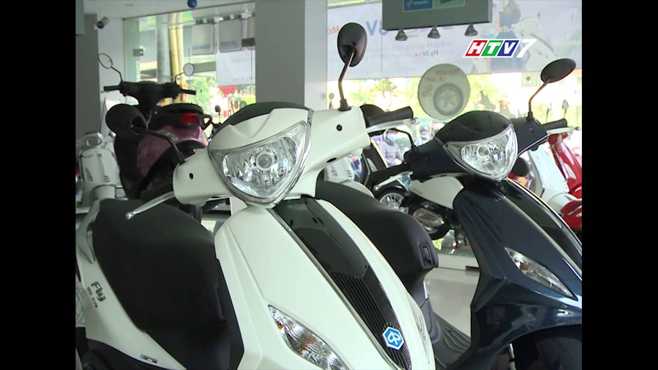 Nhiều cải tiến trên xe Piaggio Fly - YouTube