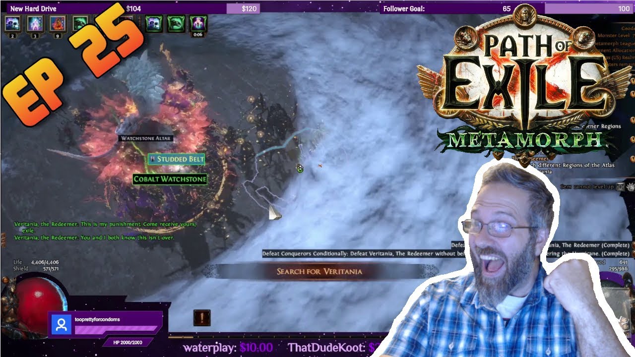 E25 - Path of Exile Metamorph - 3.9 Necromancer Vaal Summon Skeletons ...