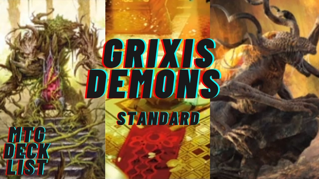 Playing a Midrange Demon Deck! Duskmourn Standard Grixis Demons MTG ...