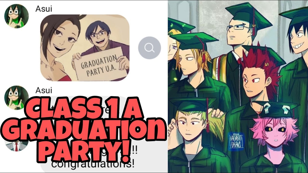 Class 1-A's Graduation Party!!! - YouTube
