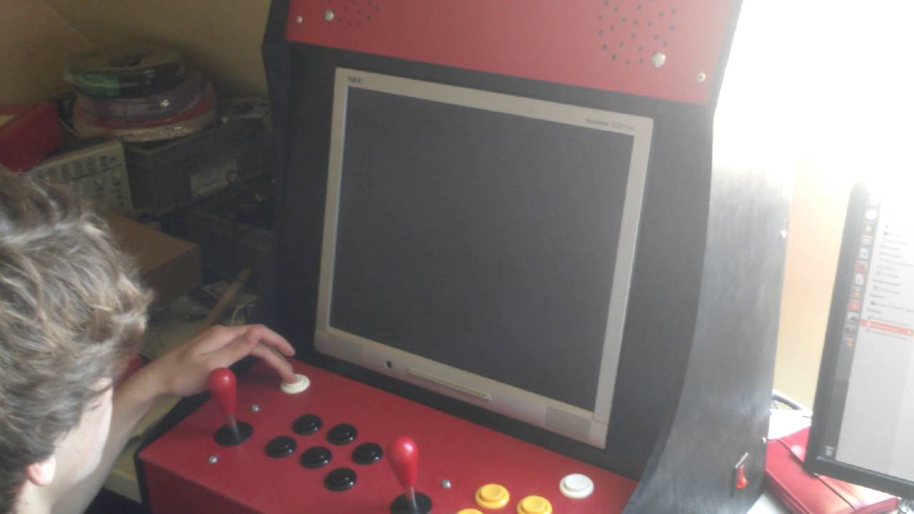 Borne arcade maison - YouTube