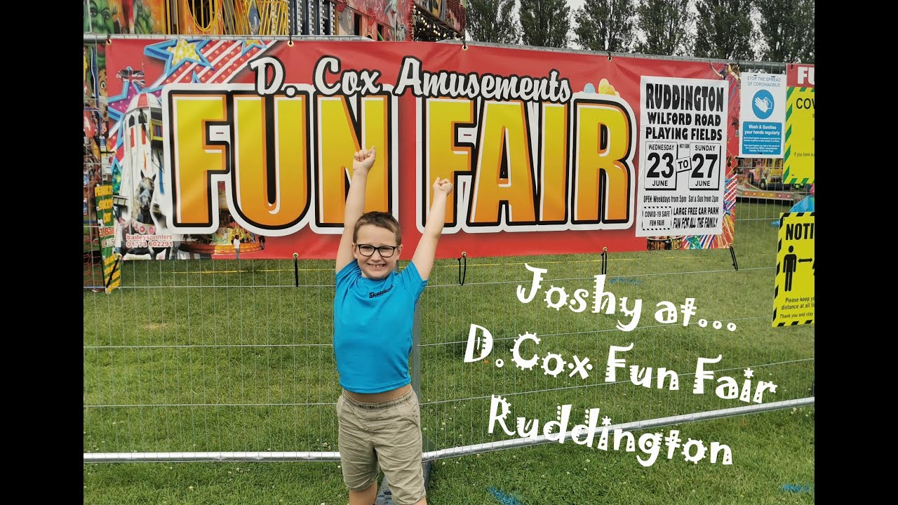 Joshy's Adventures At D.Cox Fun Fair Ruddington Nottingham 23rd - 27th ...
