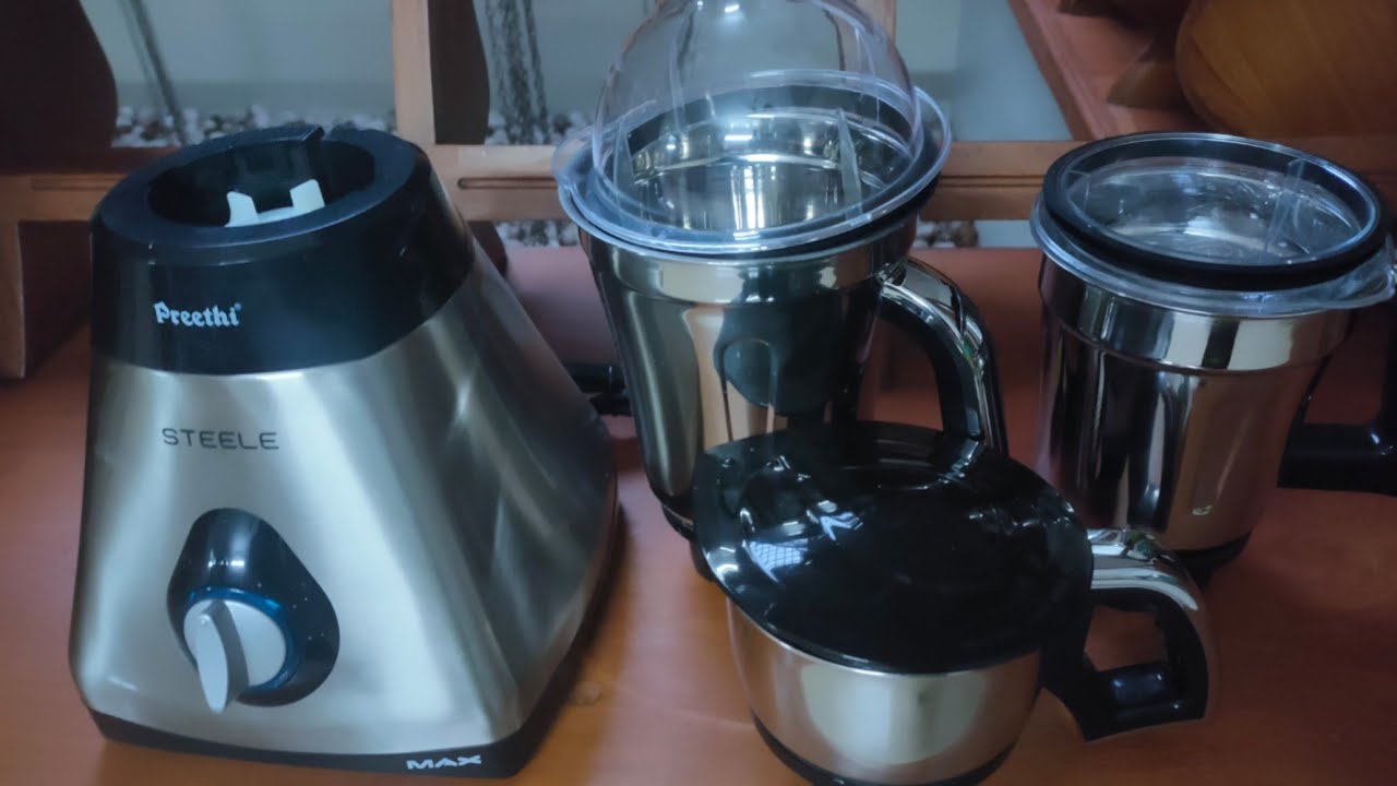 Unboxing / Preethi Steele Mixer grinder - YouTube