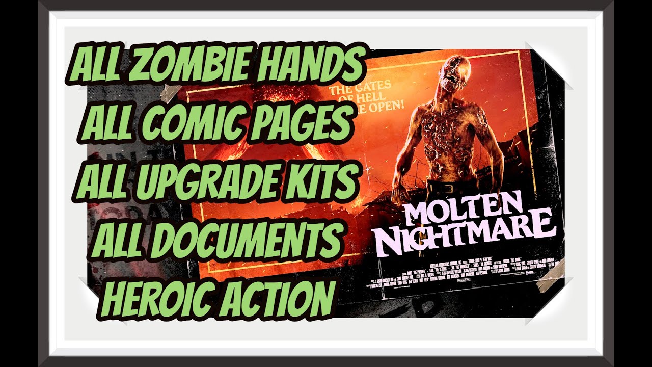 Zombie Army 4 Dead War - Molten Nightmare Collectibles: Zombie Hands ...