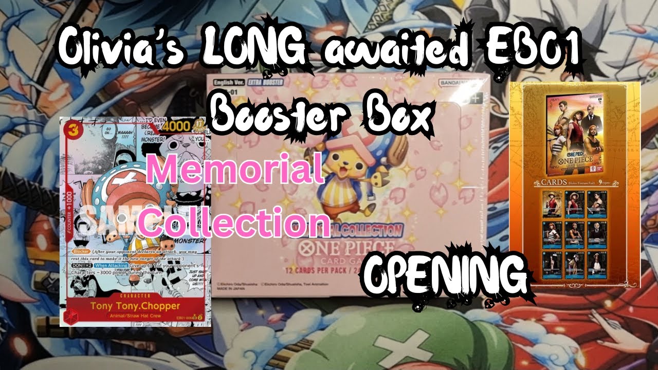 Olivia's long awaited EB01 booster box opening - YouTube