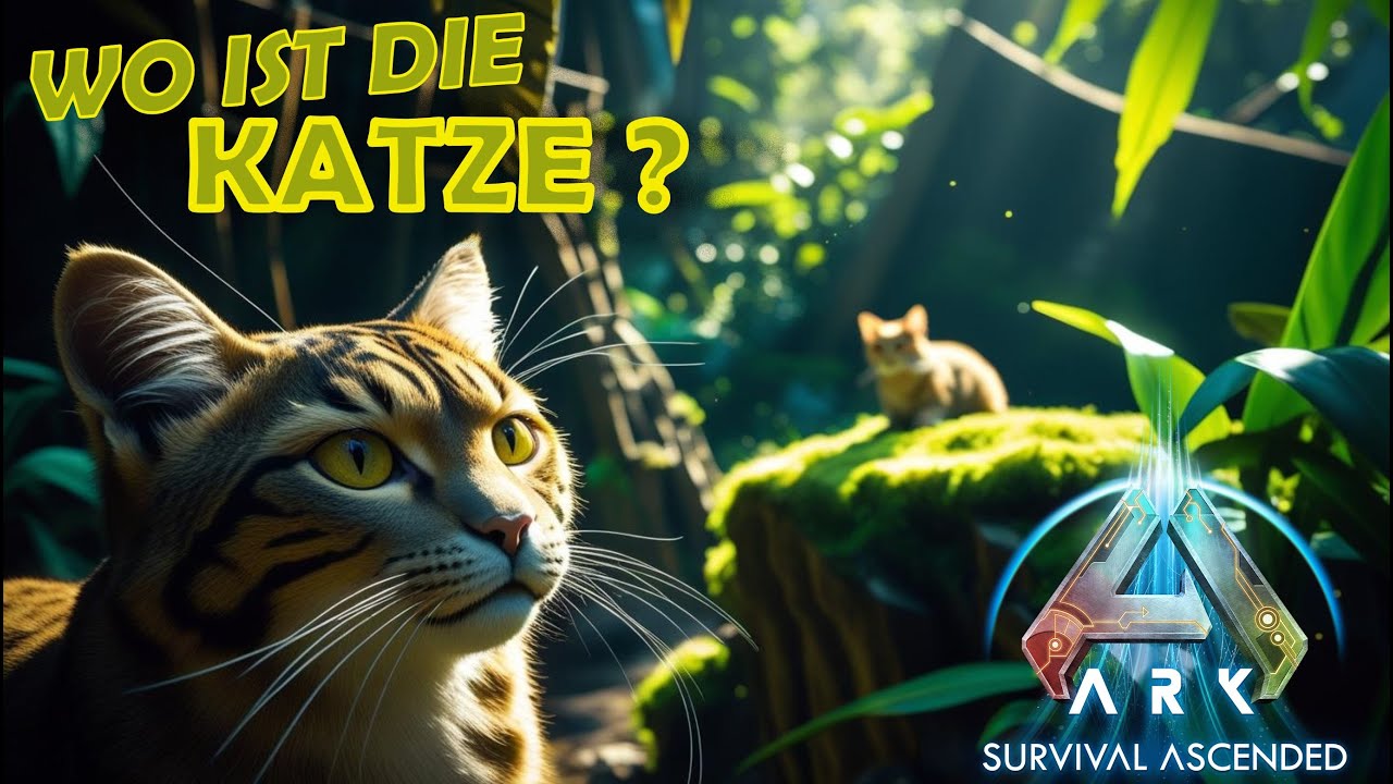 🔴 Wir zähmen eine Katze! | ARK: Survival Ascended 🔴 - YouTube