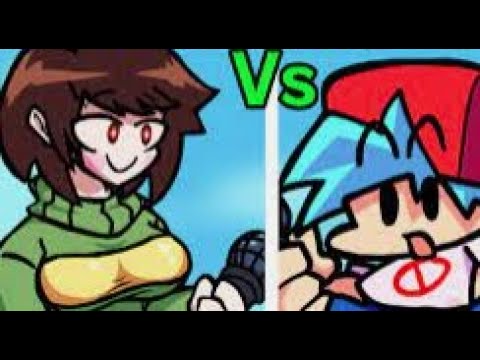 FNF Fanon Chara - YouTube