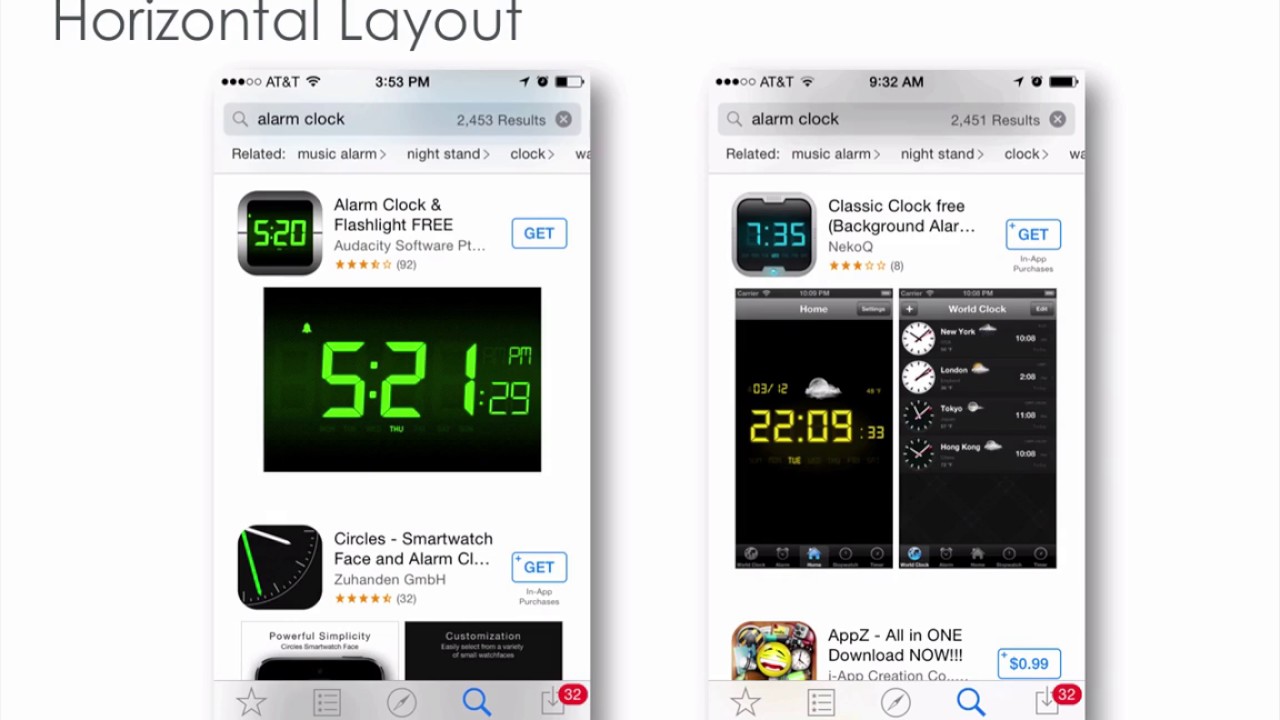 002 Vertical vs Horizontal Layout for Screenshots - YouTube