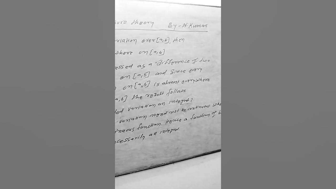 MSc Maths part 1 measure Theory By N kumar YouTube msc-maths-part-1-measure-theory-by-n-kumar-youtube