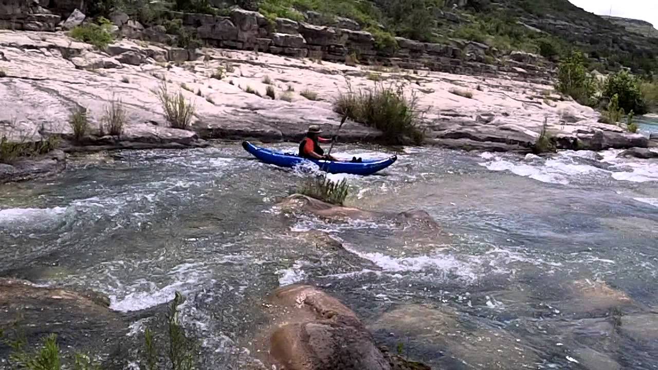 Devils River Dandridge Falls Angell Expeditions Doug Kayaks - YouTube