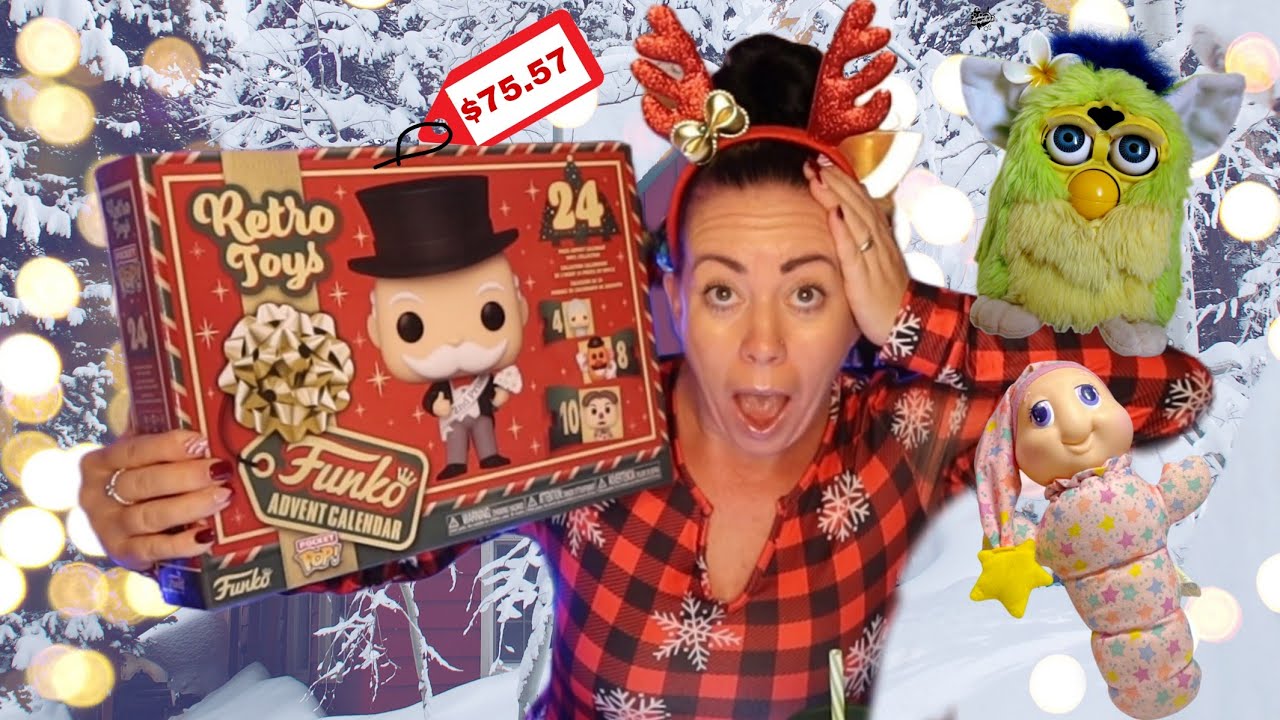 UNBOXING day 2 calendar, RETRO TOY Funko pop edition 😱👌 ️🎄 - YouTube