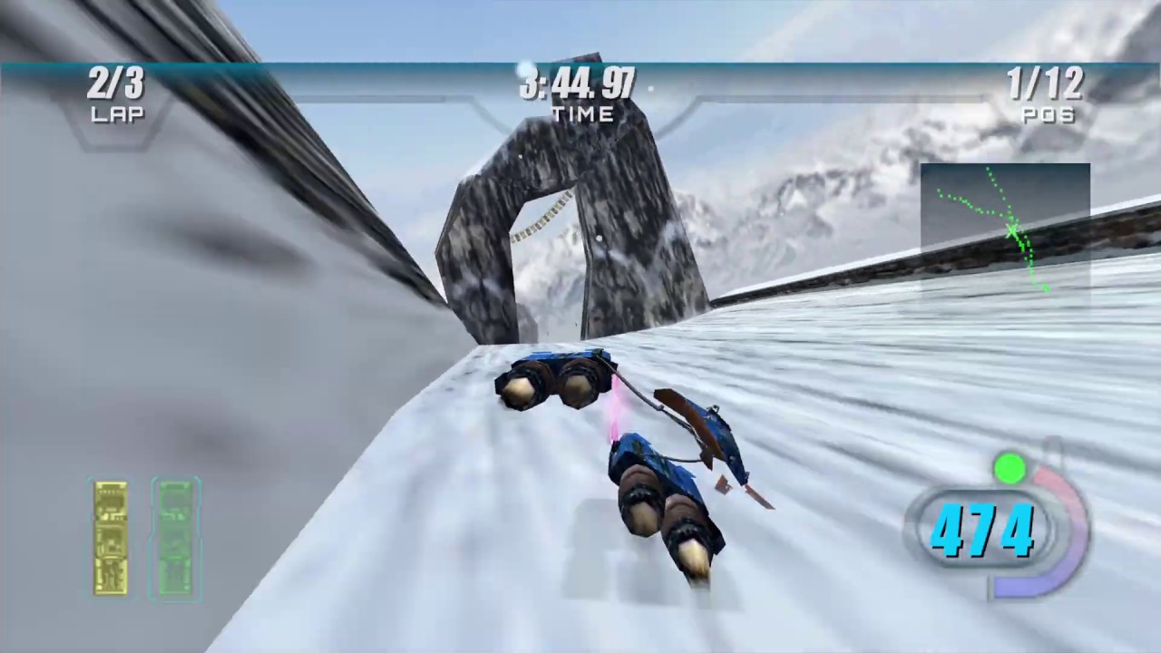 Star Wars Episode I: Racer gameplay (no commentary) Ando Prime PS4 ...