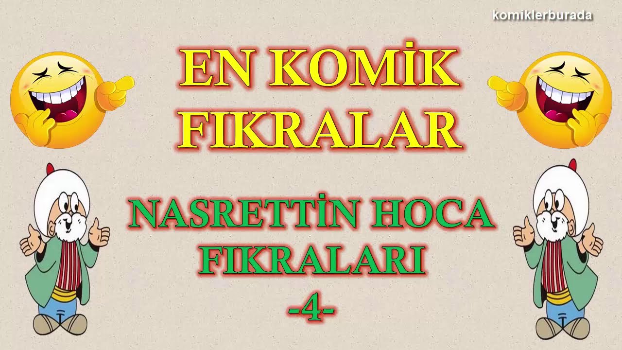 En Komik Fıkralar - Nasrettin Hoca Fıkraları - 4 - YouTube