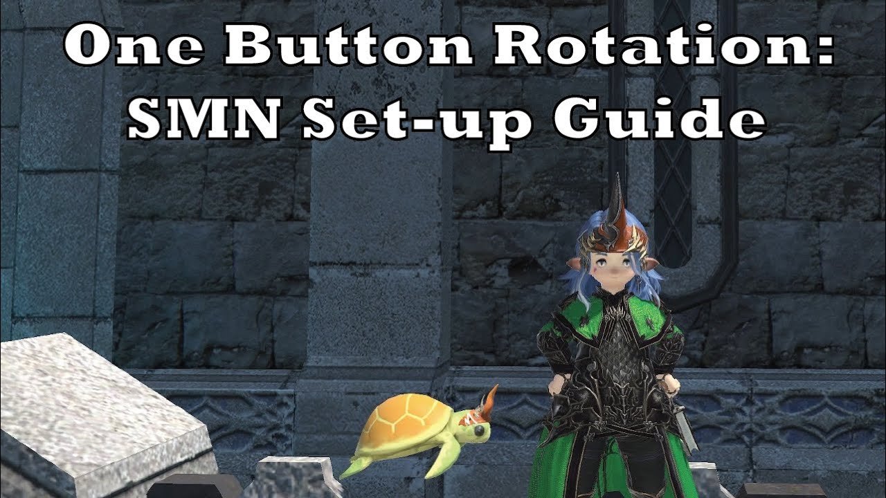 One Button Rotation: Summoner hotbar copy guide - YouTube
