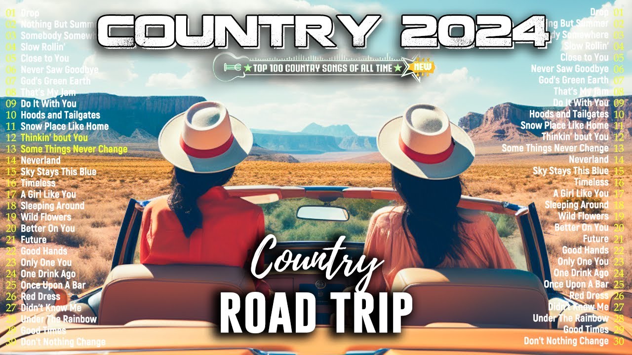 New Country Music 2024 👑 TOP 30 New Country Songs - Driving and Singing ...