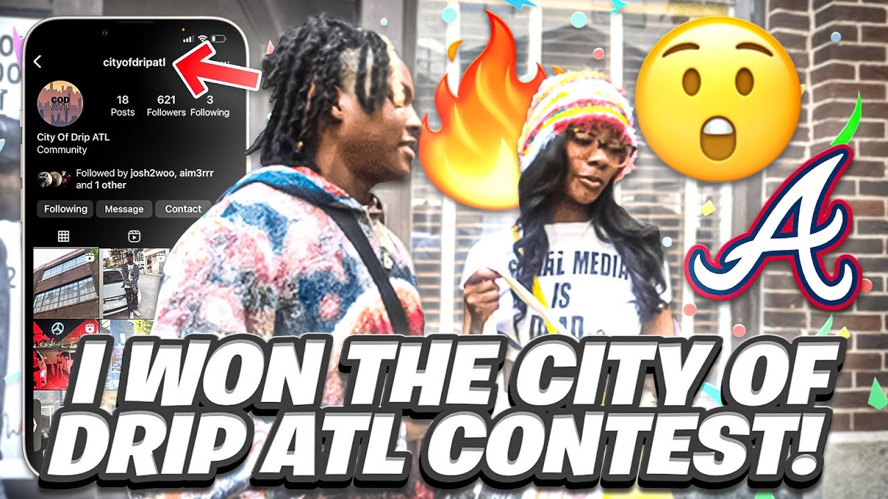 I WAS THE WINNER OF THE CITY OF DRIP POP-UP SHOP IN ATL (WONT BELIEVE ...