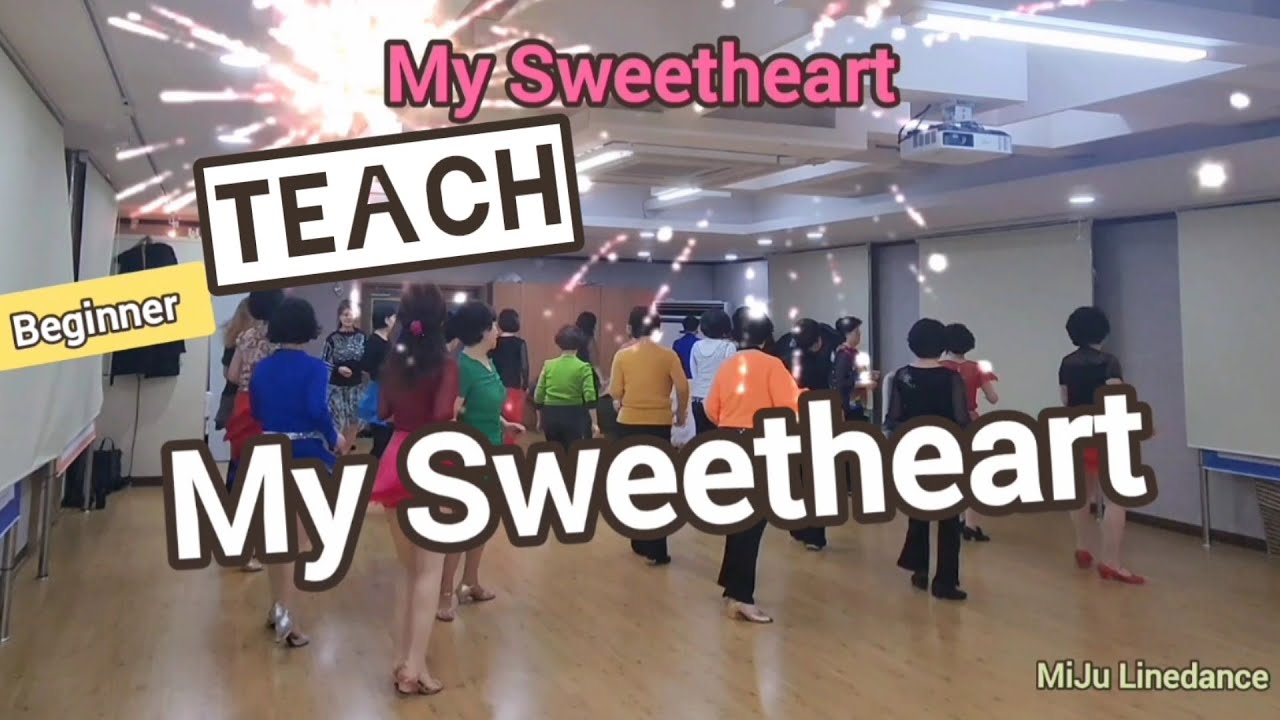 Teach: My Sweetheart Linedance 마이 스윗하트 라인댄스 - YouTube