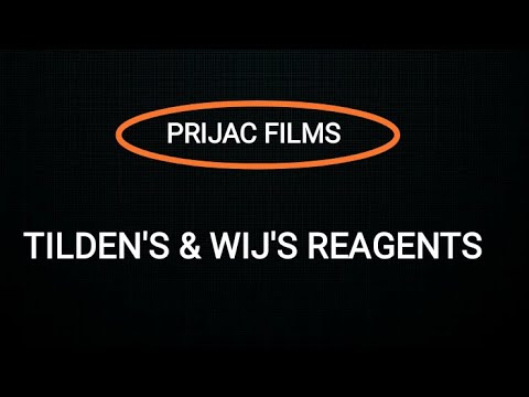 Tildens and wijs reagents addition - YouTube