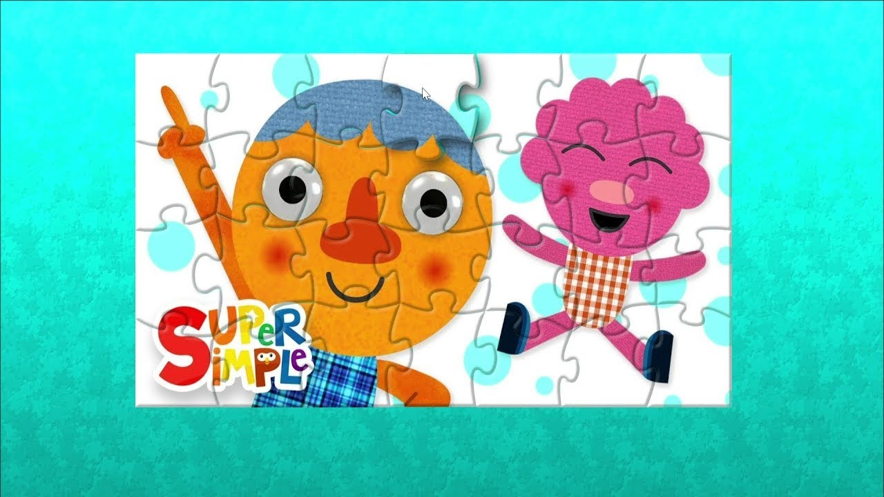 Animation Jigsaw Follow Me Noodle & Pals Super Simple Songs Puzzle ...