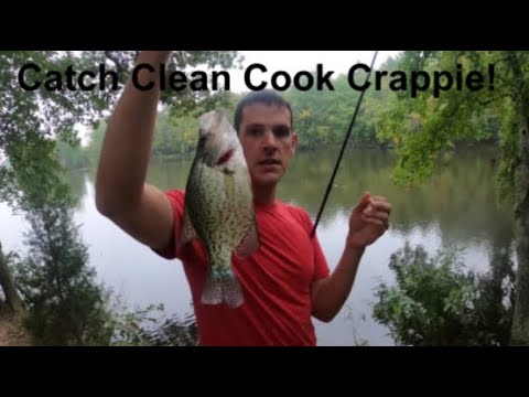 Crappie - Catch Clean Cook - Pan Frying Crappie! - YouTube