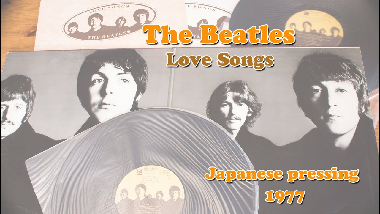 The Beatles - Love Songs (Mint) japanese pressing 1977 - YouTube
