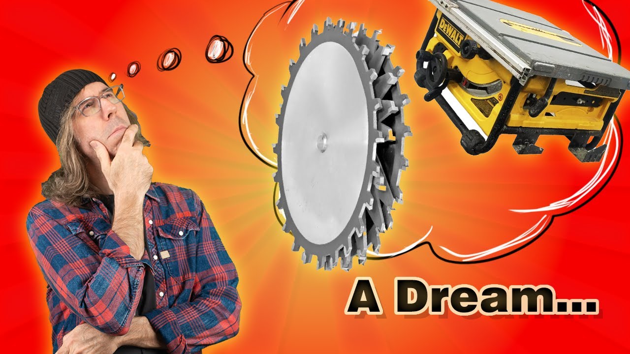Upgrading A Dewalt Table Saw To Accept A Dado Blade Set - YouTube