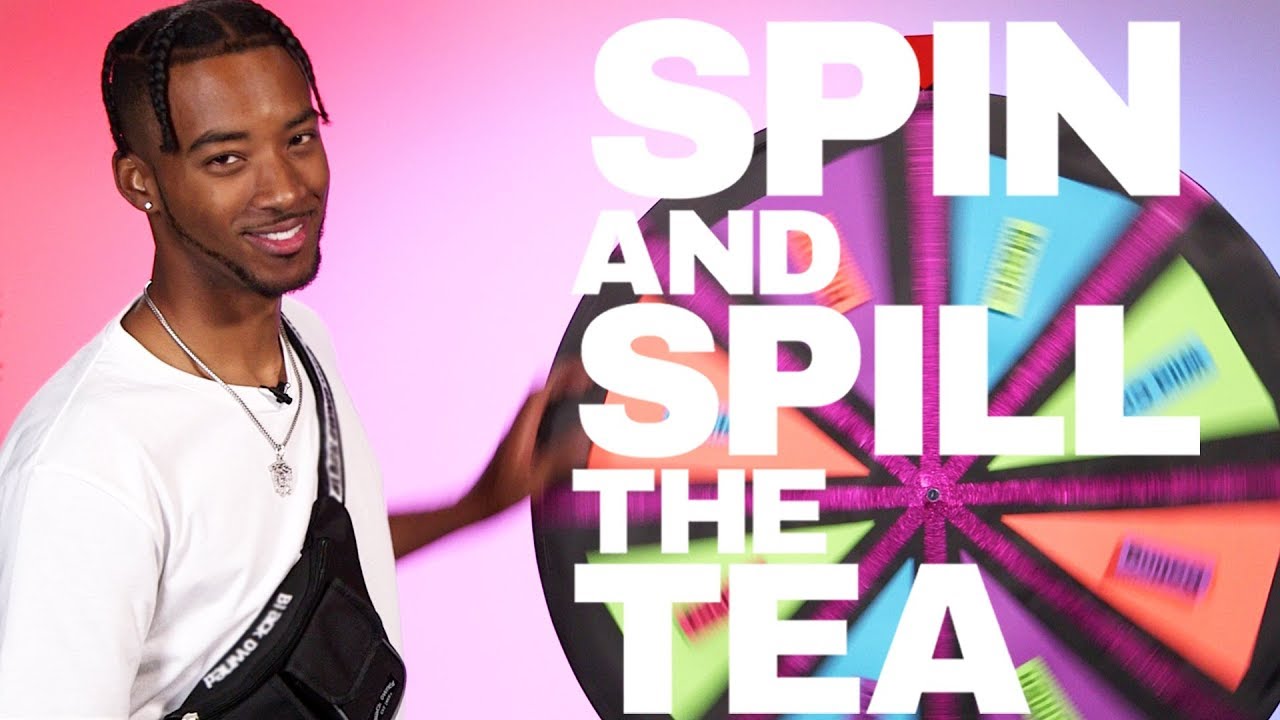 Algee Smith Shows Off His New Edition Dance Moves | Spin & Spill The ...