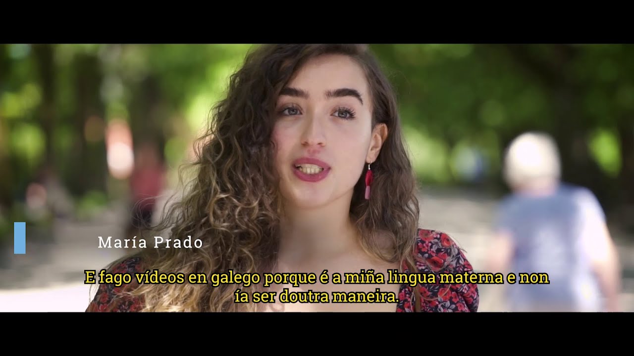 María Prado: "Na rede precisamos máis referentes en lingua galega ...