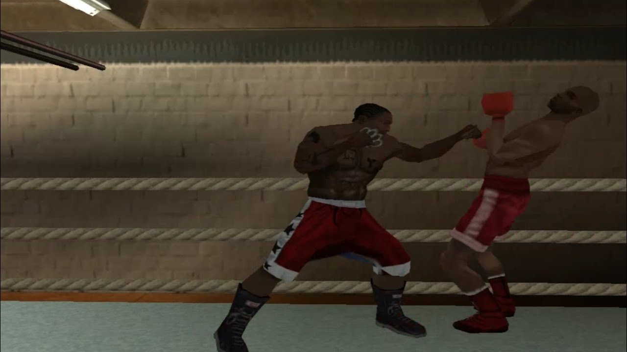 UCOK AKA "CARL JOHNSON" BOXING - YouTube