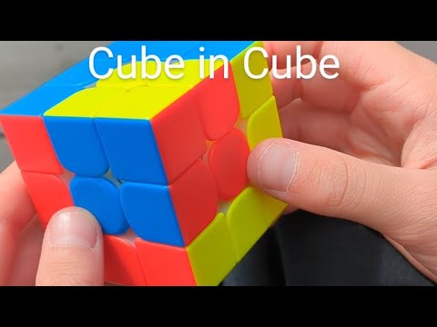 Learn how to make a Rubik's Cube pattern - Cube in Cube pattern - Easy ...