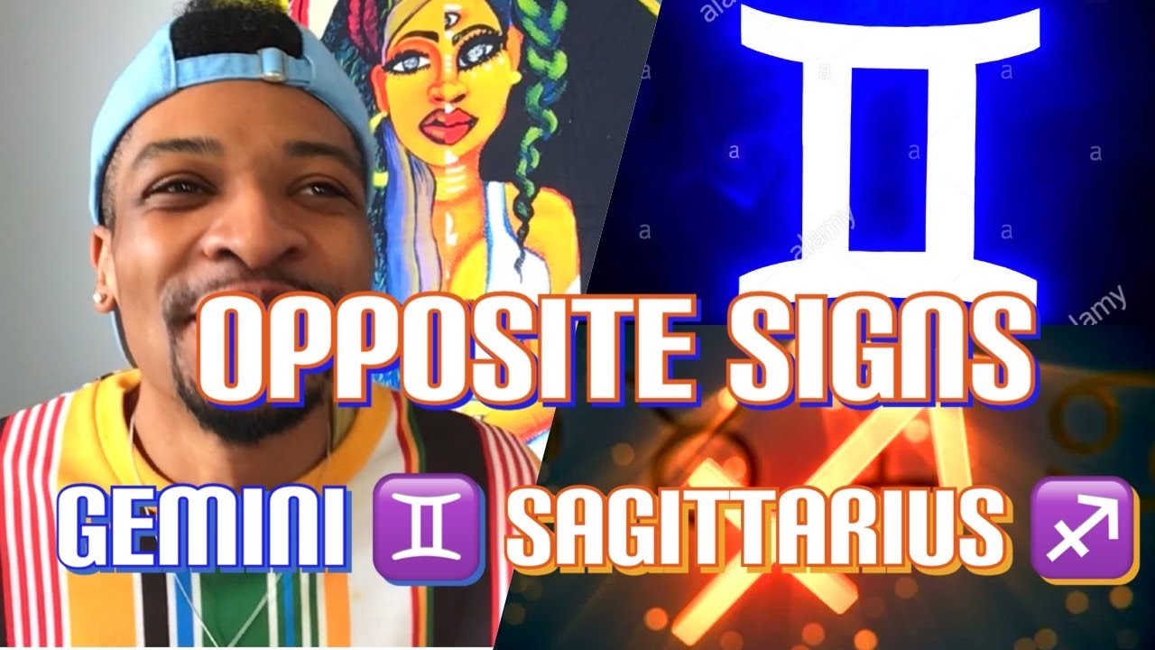 Opposite Zodiac Signs: Gemini ♊️ Sagittarius ♐️ - YouTube