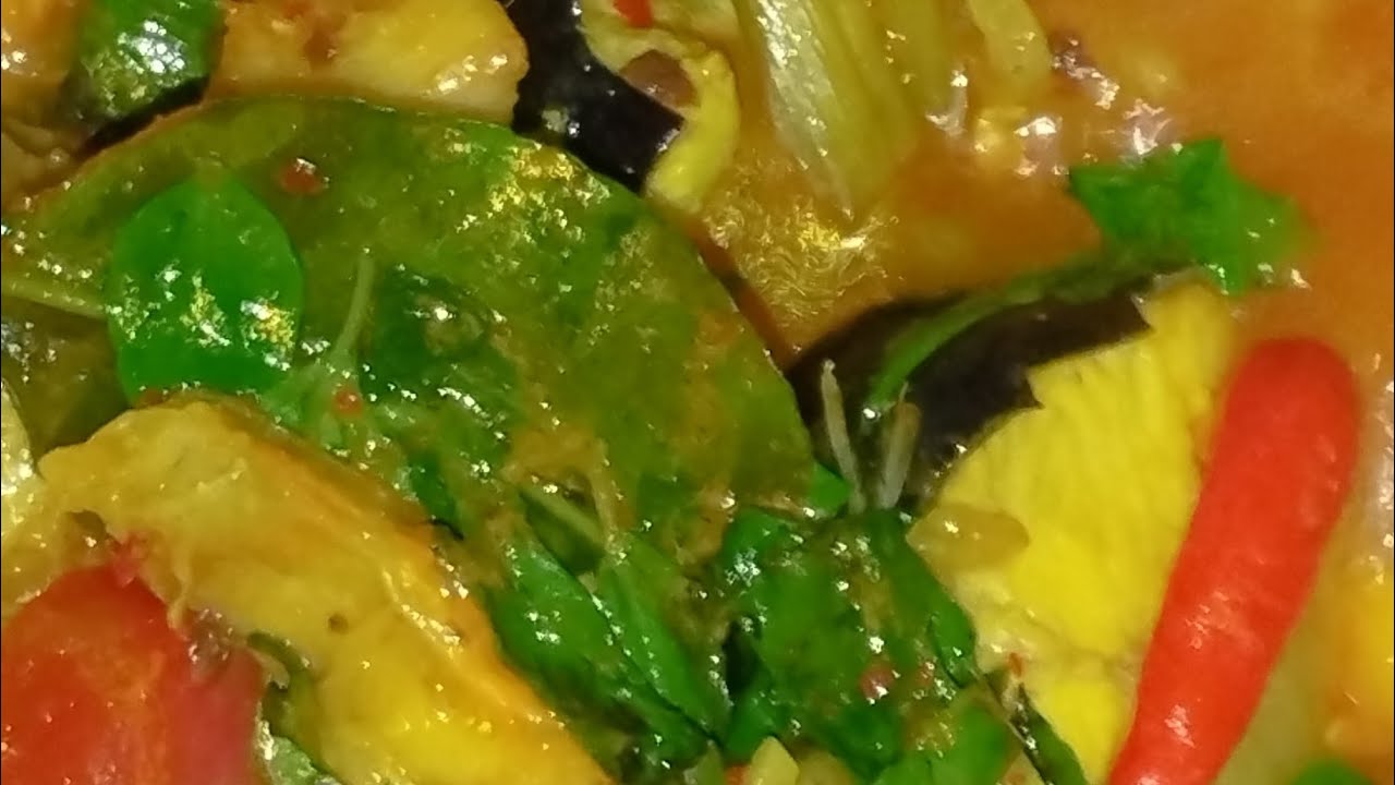 masak biar kenyang!!!sup ikan patin kuah asam pedas - YouTube