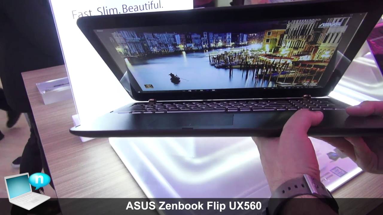ASUS Zenbook Flip UX560 - YouTube