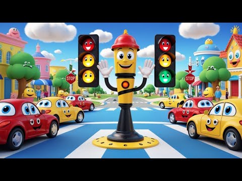 "🚦 The Ultimate Traffic Song for Kids! 🎶 Sing Along with Fun Nursery ...